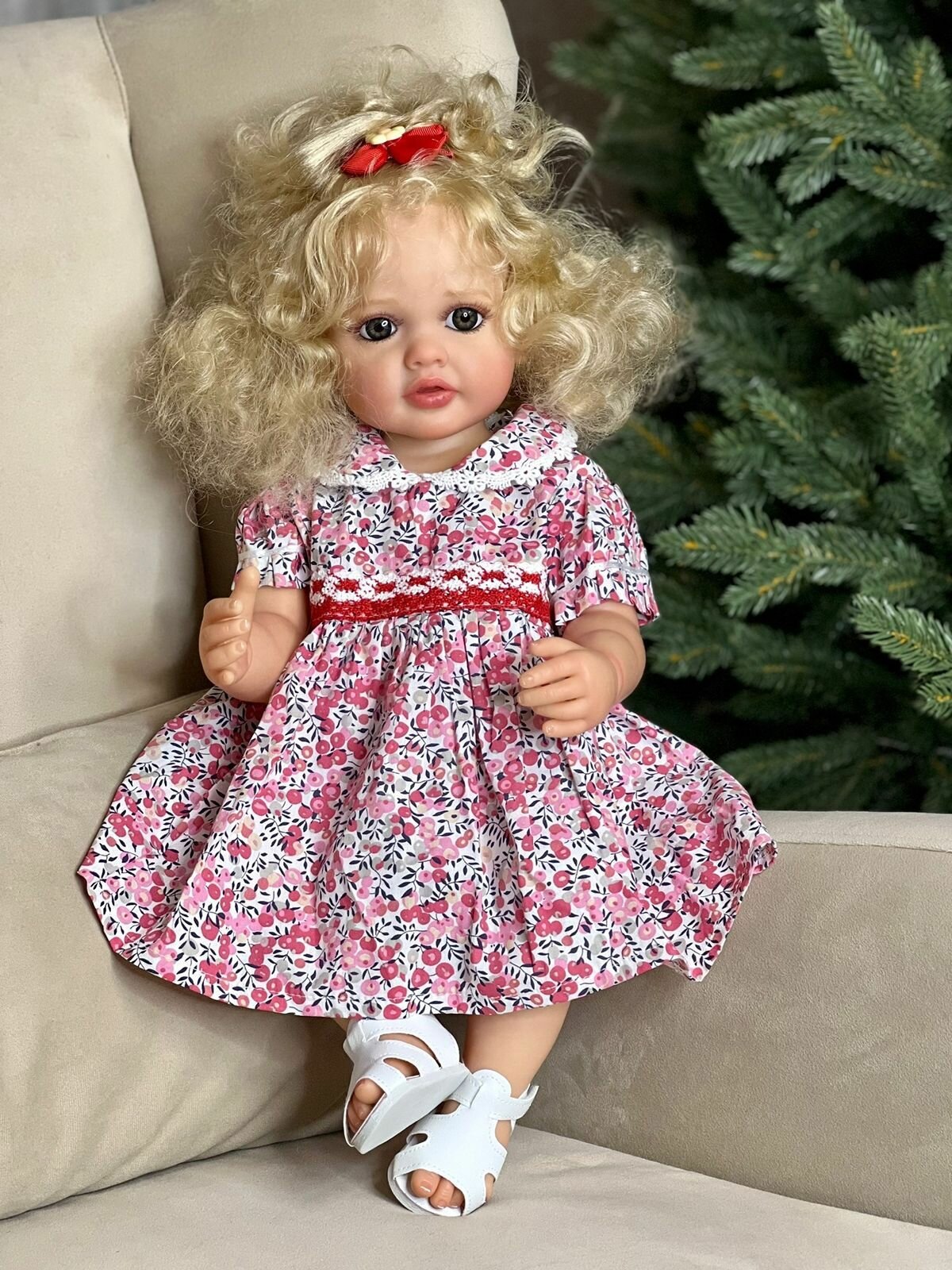 Кукла Реборн виниловая 55 см