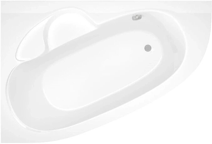 Акриловая ванна Alba Spa Katrina ВАС027030Л100 150x100 см L, угловая, белый