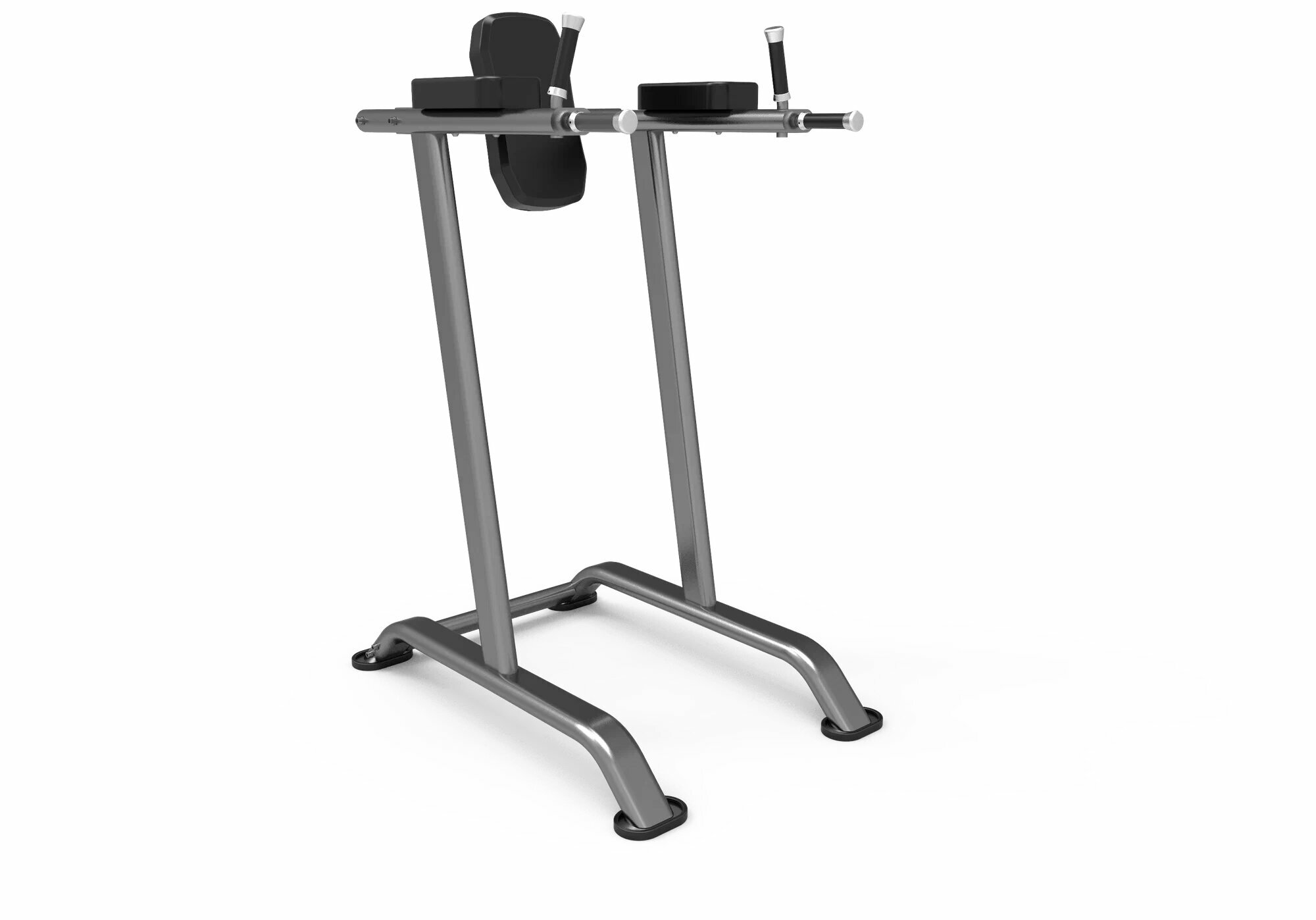 Брусья UltraGym Industrial UG-KJ1248, для подтягиваний коленей, стальные, крепление к полу, 160 кг