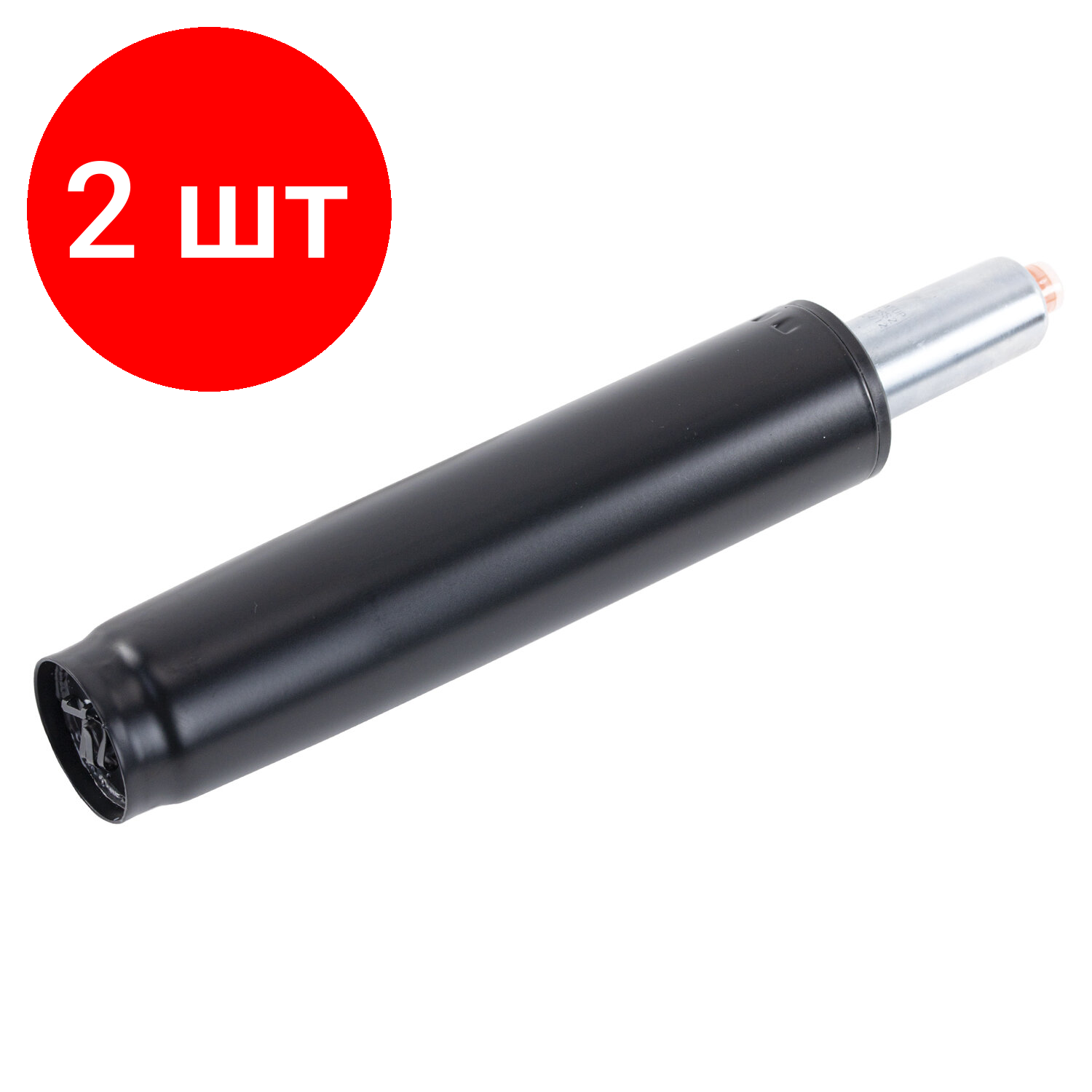 Комплект 2 шт, Газлифт B-140 стандартный, черный, длина в открытом виде 413мм, d50 мм, класс 2, WBZ, 533072