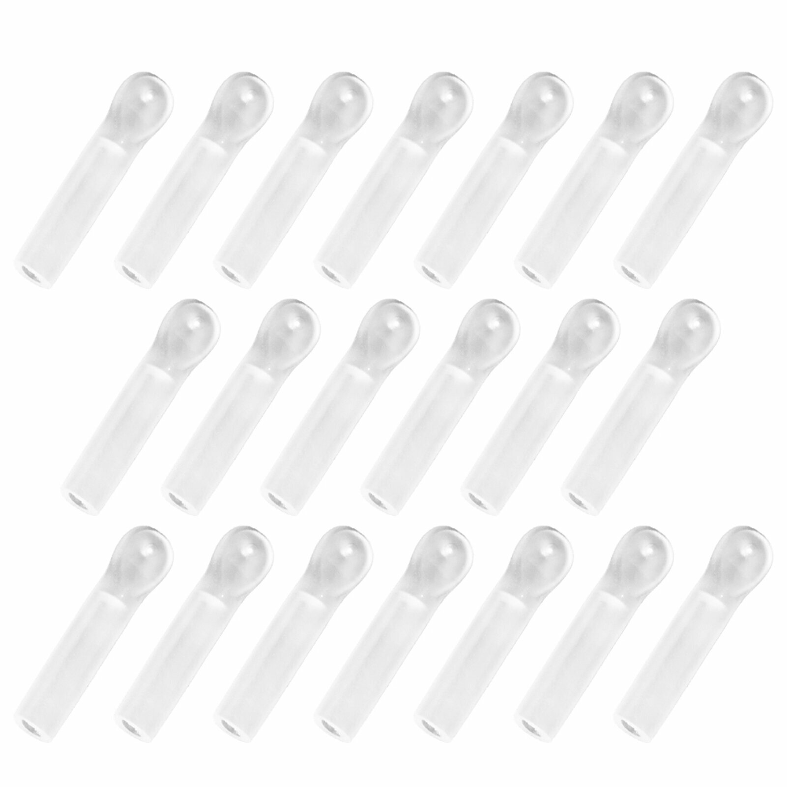 Адаптеры для поплавков 2мм Прозрачный силикон Быстрый переход для поплавков Принадлежности для ловли карпа 10шт / 20шт