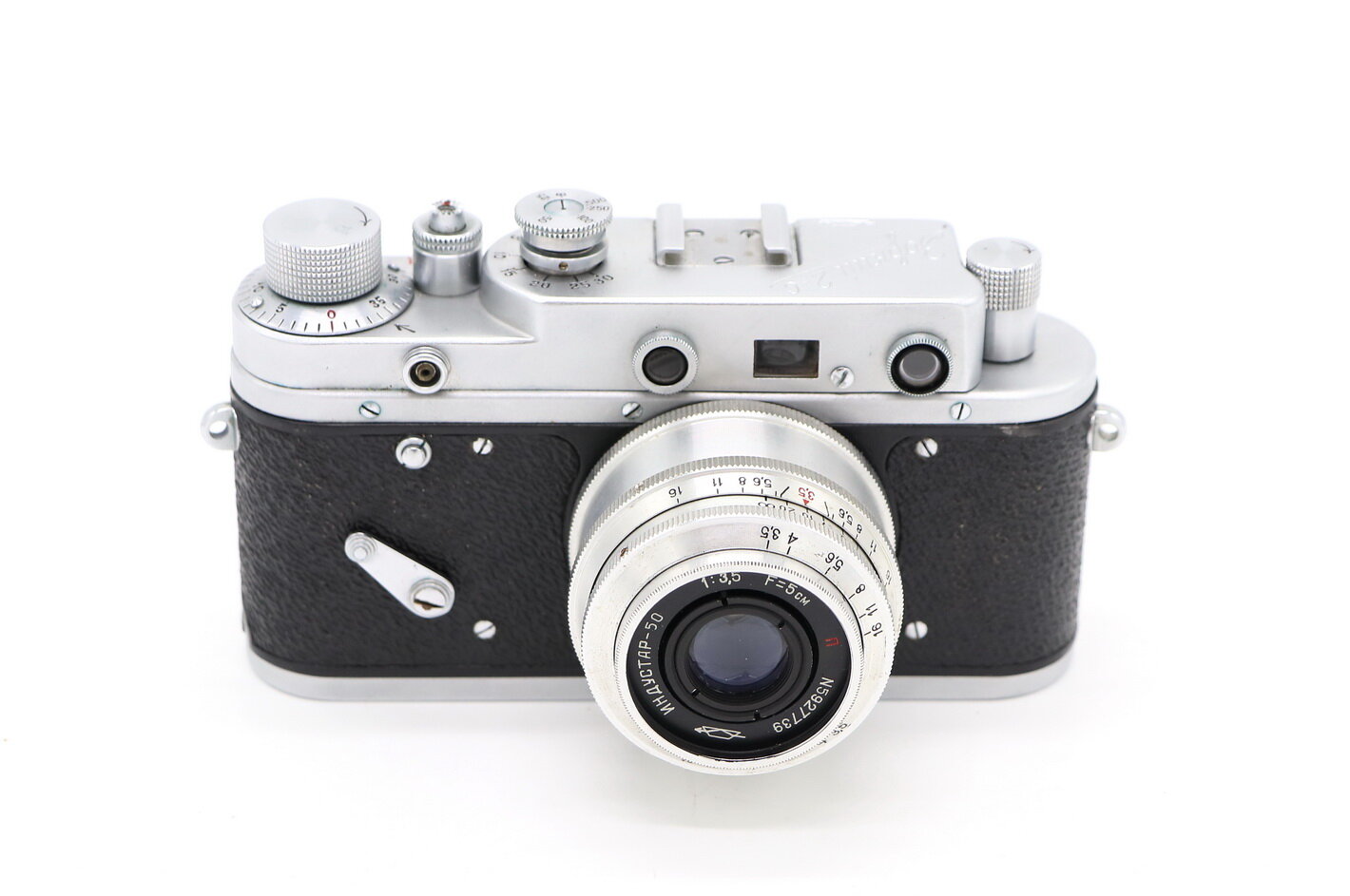 Плёночный фотоаппарат Зоркий 2С + Индустар-50 П