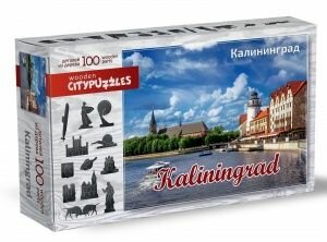 Пазл CytiPuzzles Калининград 100 деталей