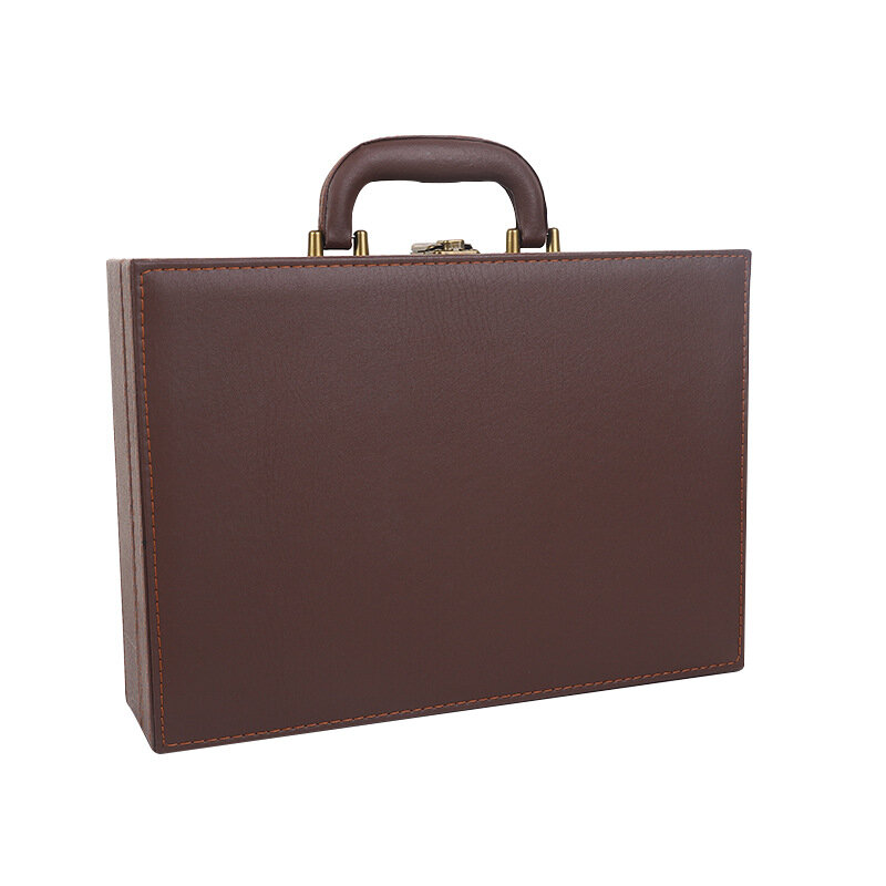 Доставка коробки подарка, ящик для инструментов, передача недвижимости, ключница из PU кожи, ручная упаковка подарка, производитель кожаных коробок