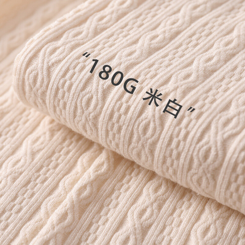 Хлопковые и льняные колготки в японском стиле для женщин, осень и зима, слегка компрессионные, стройнящие ноги, ребристые эластичные леггинсы, плотный однотонный цвет, высокая талия