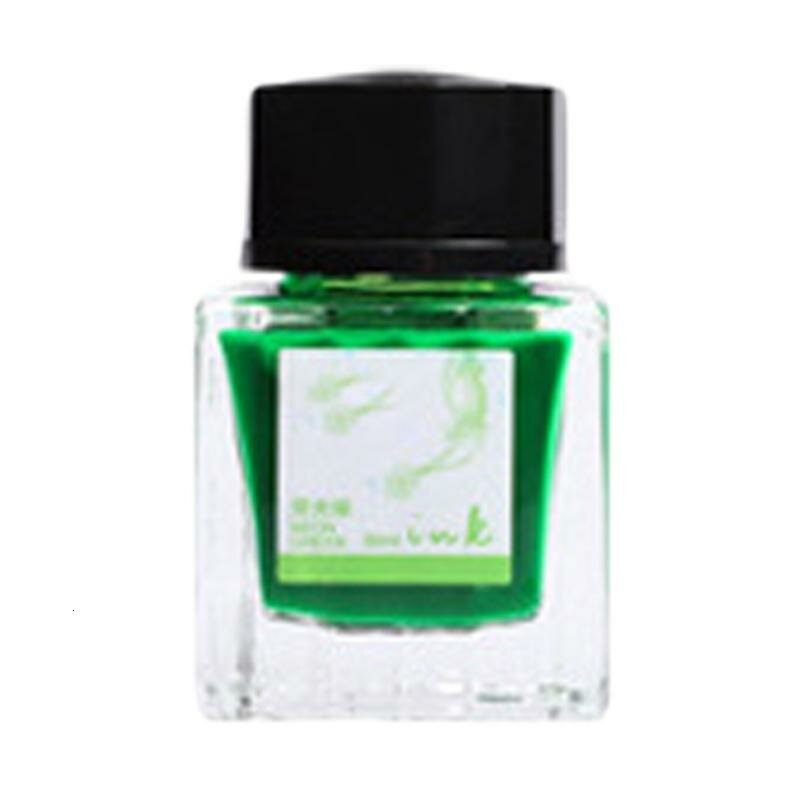 Чернила для перьевой ручки 30 мл, цветные, Флуоресцентный зеленый