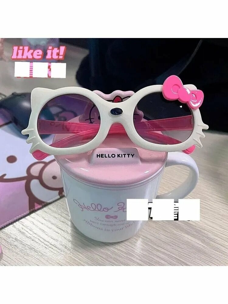 Очки Hello kitty со стеклами