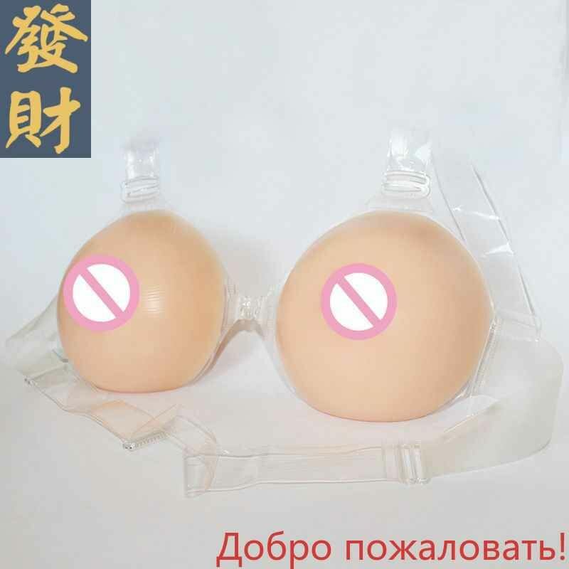 Имитатор женской груди накладная грудь силиконовая 500G