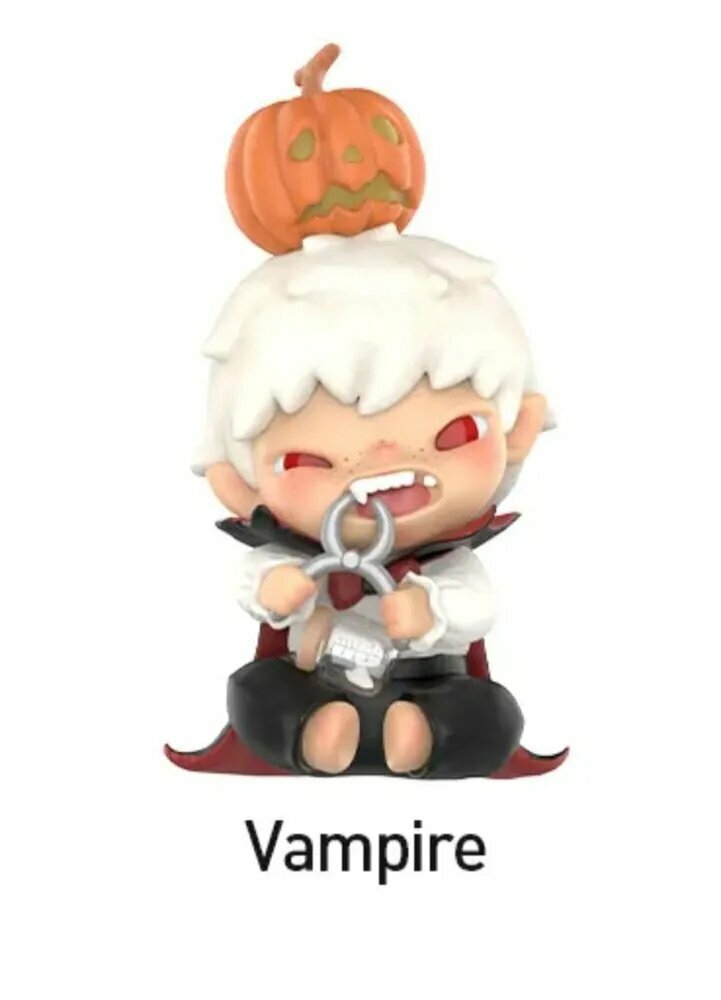 POP MART - Коллекция Hirono Monsters' Carnival Series Figure, Vampire, Подарки, украшения комнат, 1 шт