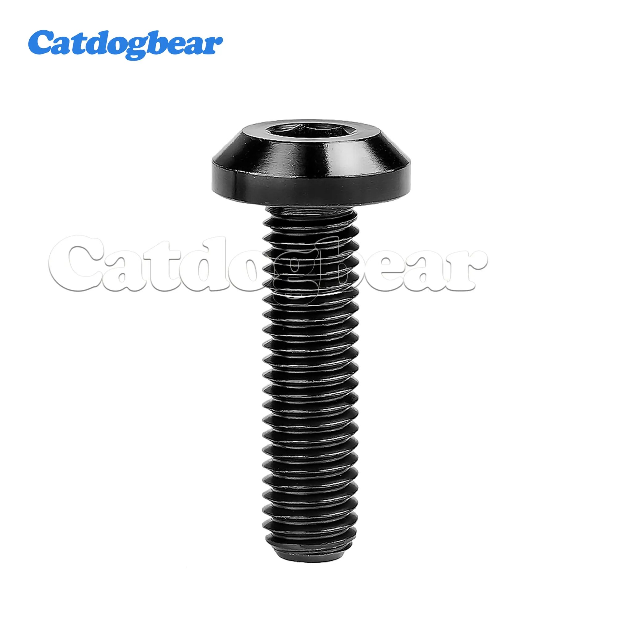 Catdogbear титановые болты M6/M8X12 15 20 25 30 35 40 мм М8, Black, 30 мм