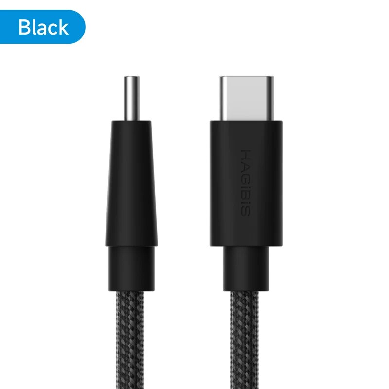 Кабель Hagibis USB-C - USB-C 240 Вт Для Быстрой Зарядки С Клиновидным Разъемом, Совместимый С PD3.1, Для iPhone 17 Pro Max