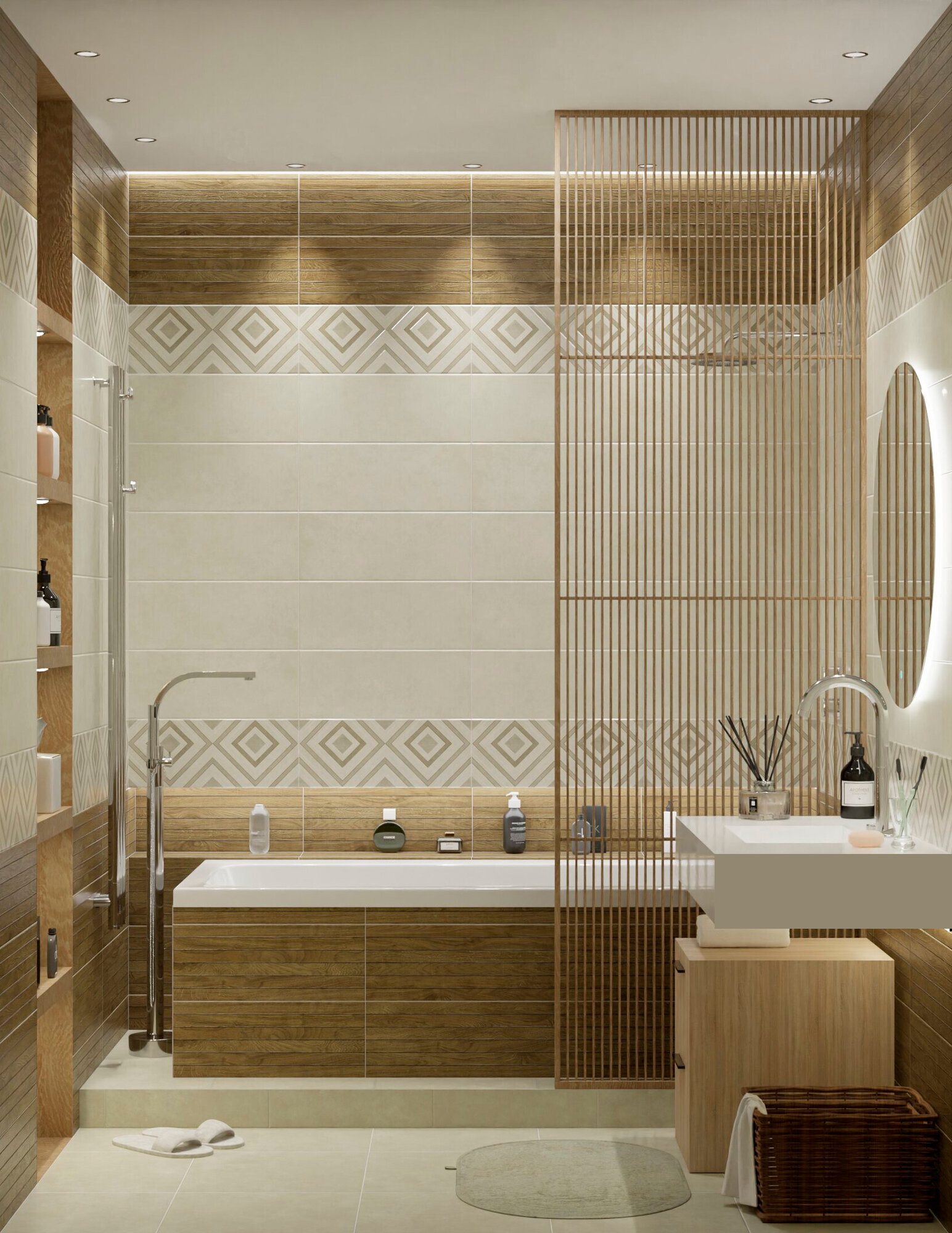 Плитка Напольная Azori Castle бежевый 42Х42 см 1,23 м²