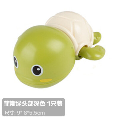 Детская игрушка для купания в виде черепашки, заводная черепашка для игр в воде, плавающая игрушка для ванны с заводным