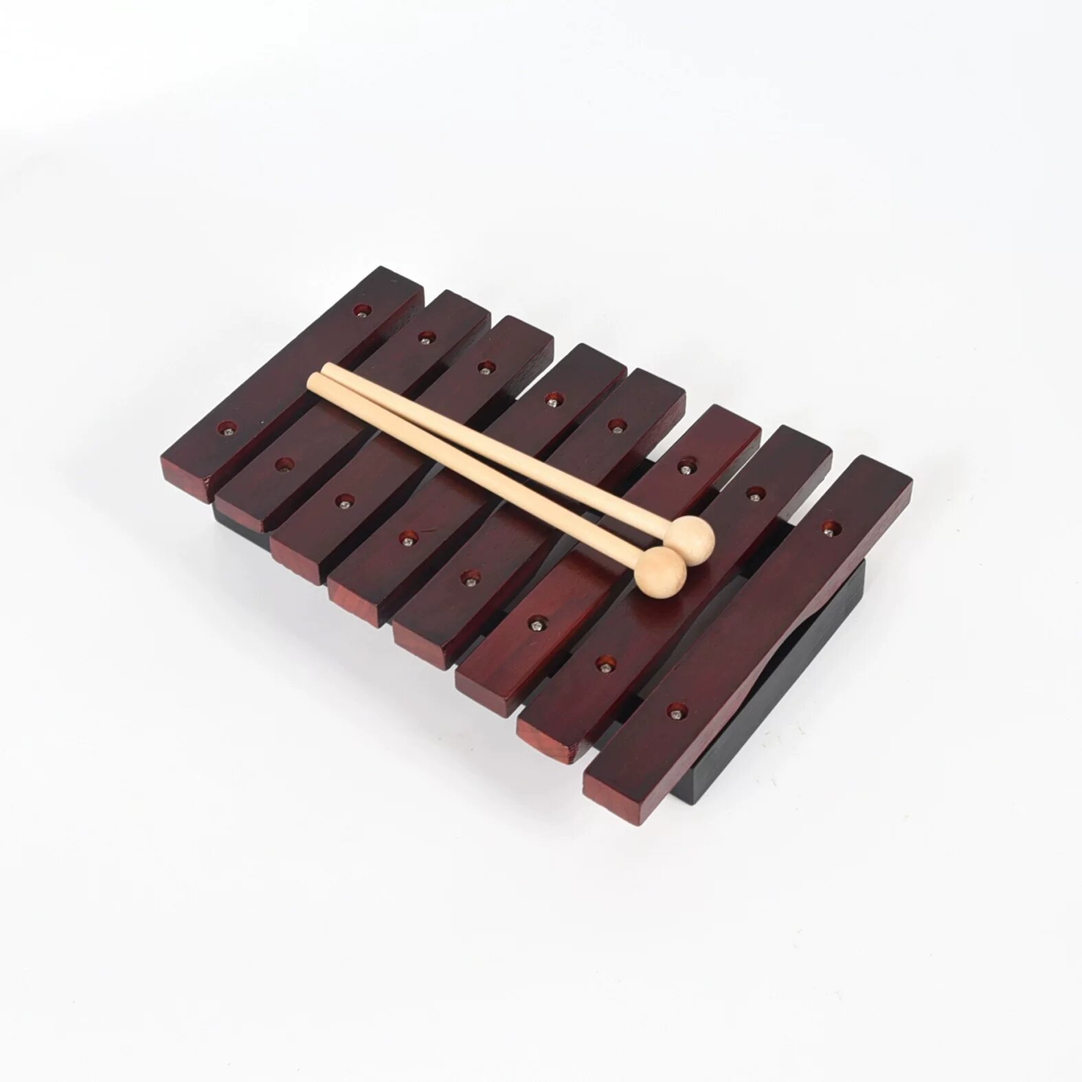 Детская образовательная игрушка, восьмичтвенный ксилофон, супер точный, 15-нотный, цветной алюминиевый пластинчатый ксилофон, ручной ксилофон, раннее обучение, восьмичтвенный ксилофон