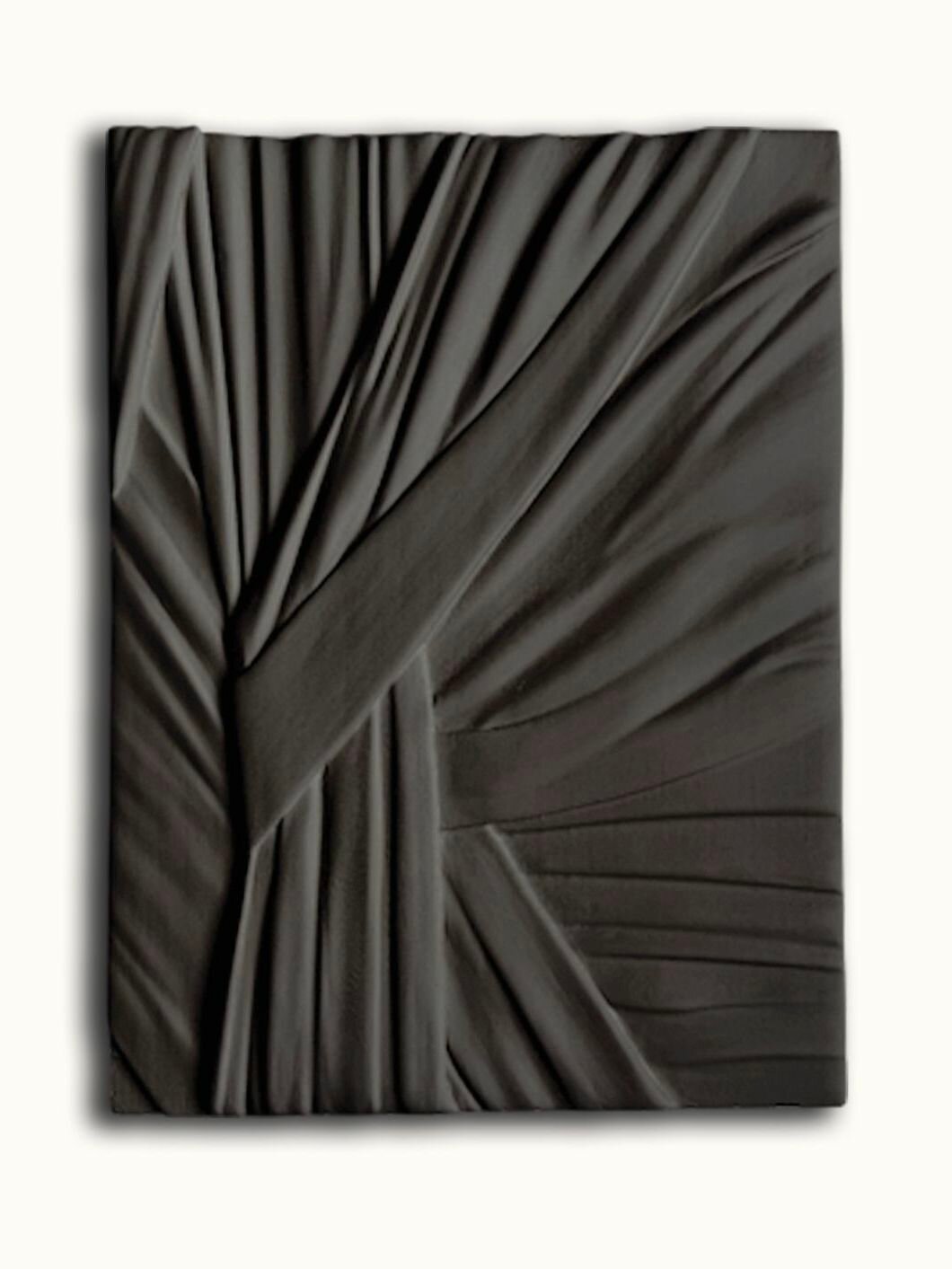 Панно гипсовое на стену для декора интерьера, 40x30 см