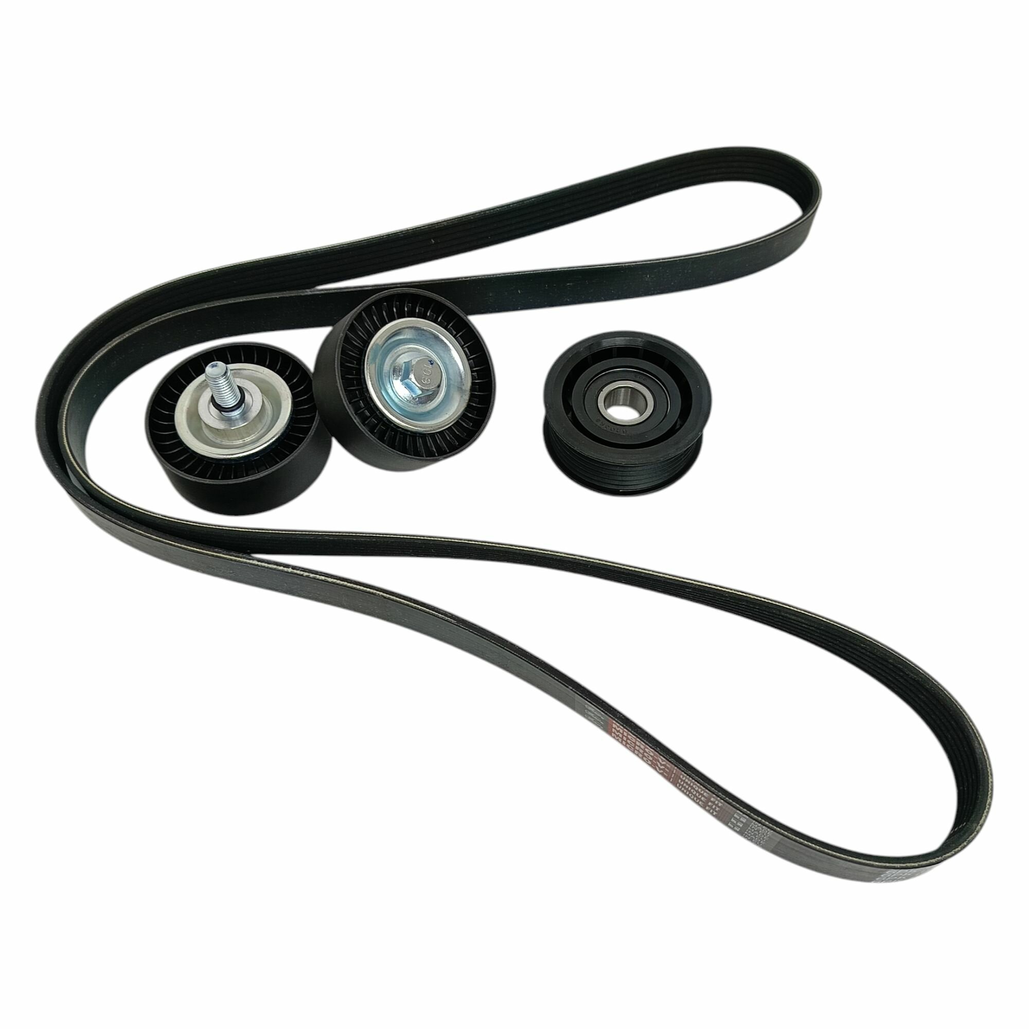 Ремень приводной + ролики Чери Фора Тигго (Chery Fora Tiggo 1.6(ремень) 1.8 2.0) комплект DONGIL ZEKKERT