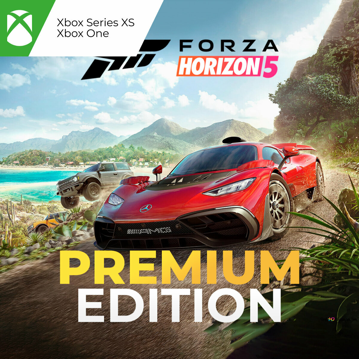 Игра Forza Horizon 5 - Premium Edition, для Xbox One, Xbox Series X/S и PC, цифровая версия, электронный ключ