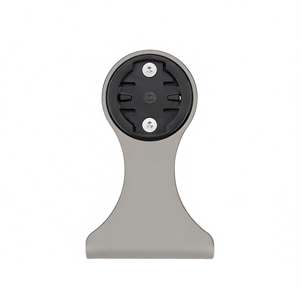 Крепление для велокомпьютера Cycle Bike Computer Mount Out Front из титанового сплава, держатель для спидометра с адаптером для камеры и держателем для фонарика, размер 8.3*5.1*2.1cm, вес 32g, в комплект входят 1 крепление, 4 базы, 1 клип для лампы, 1