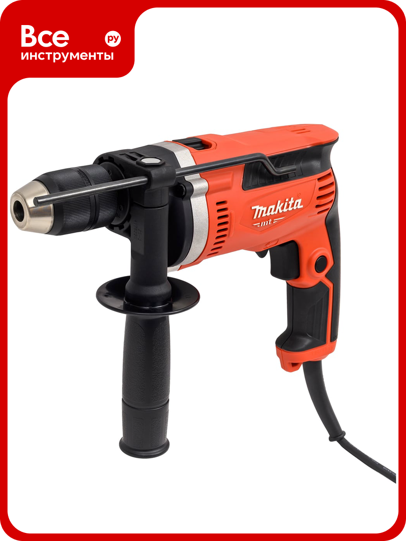 Ударная дрель Makita M8101, для сверления отверстий в мягких