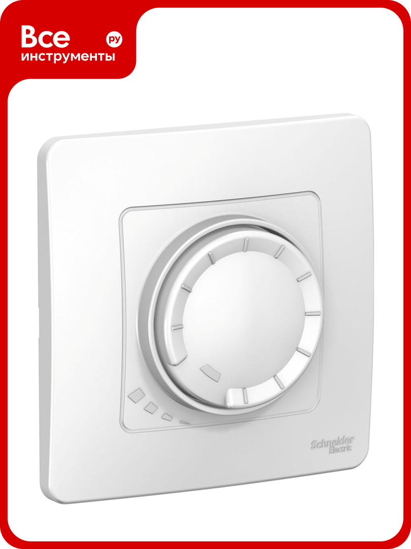 Диммер-светорегулятор, Systeme, Systeme Electric BLANCA 400ВТ, белый BLNSS040011