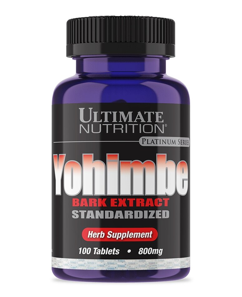 Ultimate Nutrition Yohimbe Bark Extract 800 мг (100 таб)