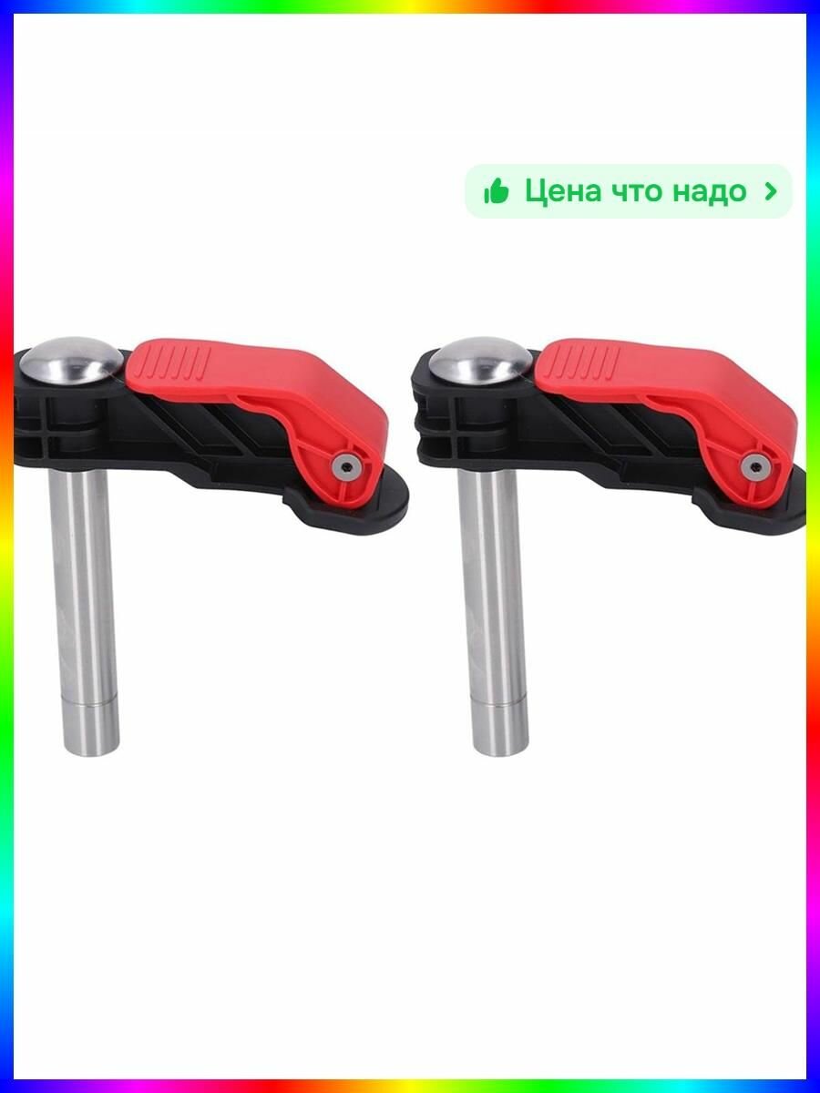 Набор зажимов для верстака из пластика и металла, 20 мм, 2 шт.