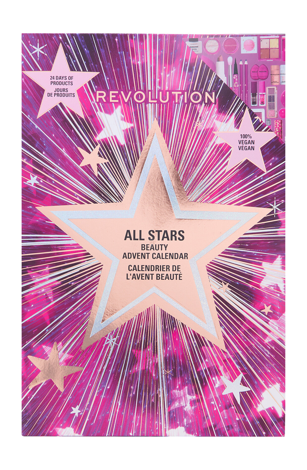 REVOLUTION MAKEUP Набор All Stars Beauty Advent Calendar подарочный