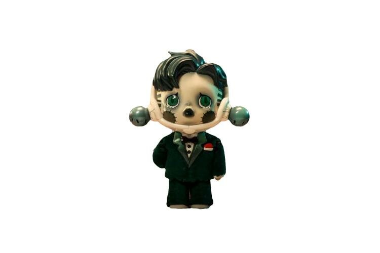 Боксы унисекс POP MART SKULLPANDA Коллекция The Addams Family Милые загадочные Одиночный бокс, assorted