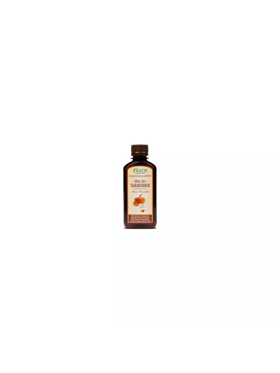 Олеос масло пищевое 200мл тыквенное
