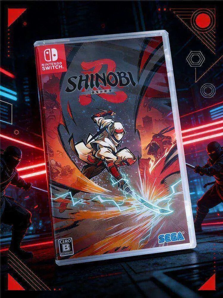 Игра Shinobi (Nintendo Switch, Русские субтитры) Экшн игра для Nintendo Switch
