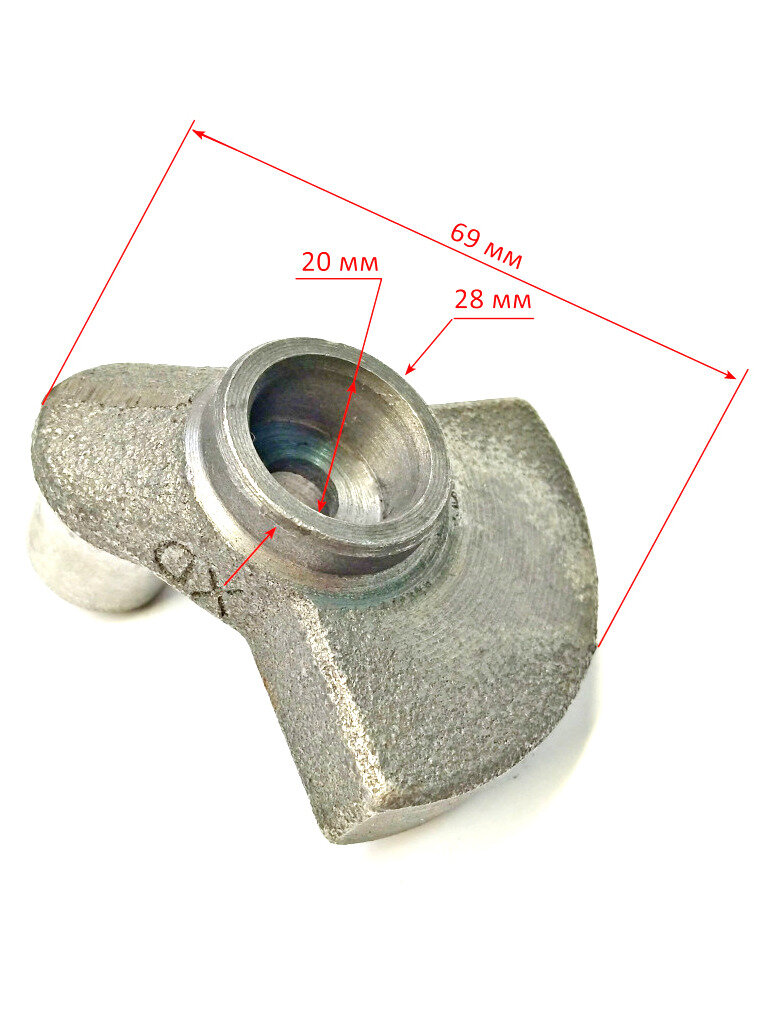 Коленвал для компрессора вихрь КМП-24/230АМ (s/n WPW ~ )