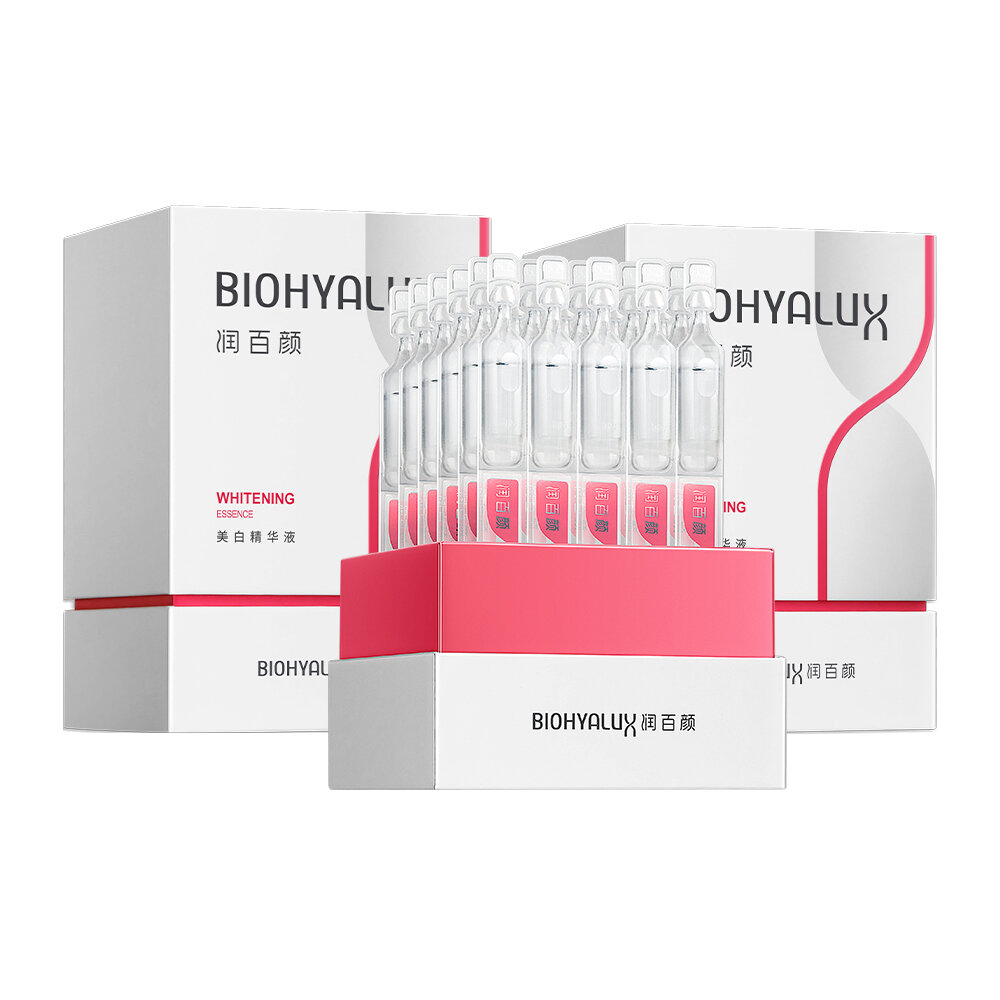 Сыворотка BIOHYALUX женская белая гиалуроновая кислота второго поколения успокаивающая увлажняющая осветляющая 1.5мл*5 шт/1.5мл*30 шт