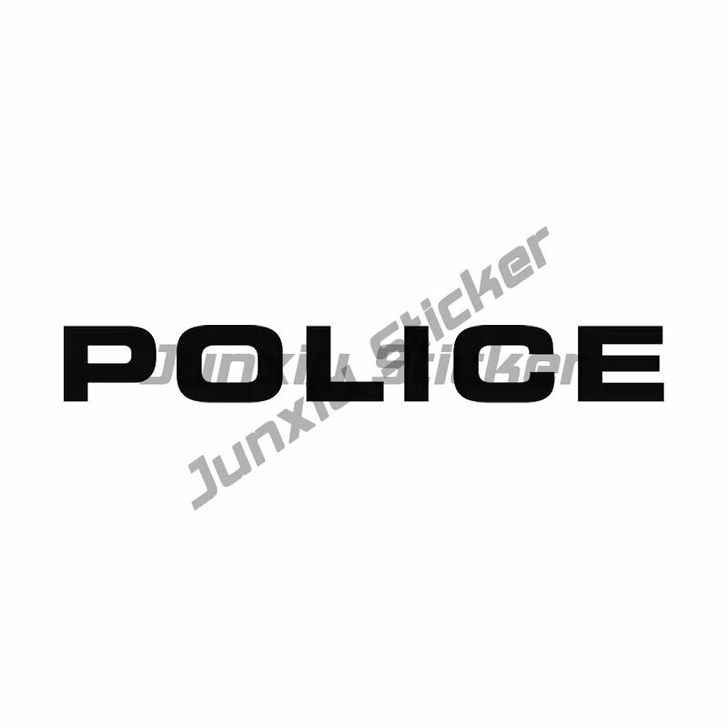 Различные размеры и цвета, автомобильные наклейки, виниловые наклейки, полицейские Style A, 20 cm