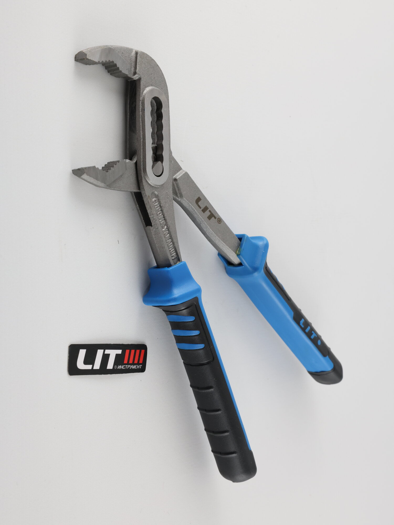 Клещи переставные LIT 10", 250мм, прорезиненные ручки