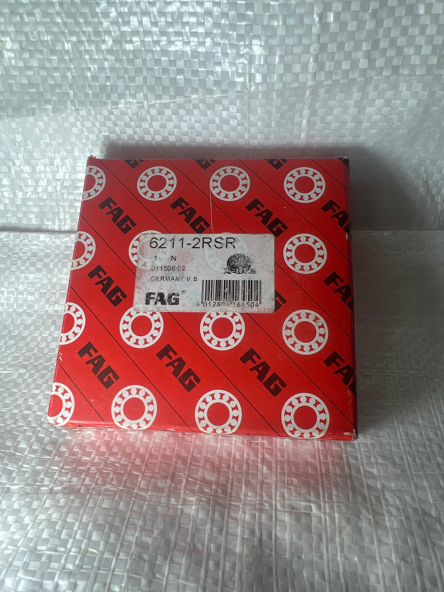 Подшипник FAG 6211-2RSR (55*100*21)