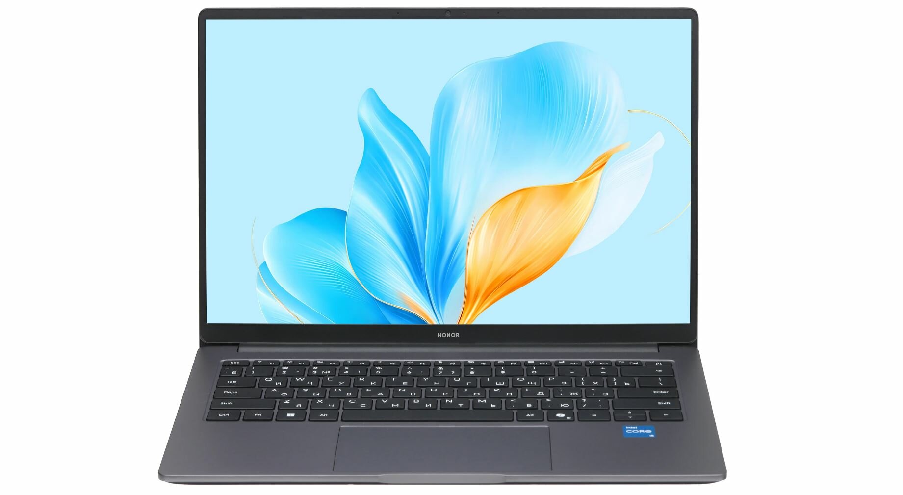 14" Ноутбук HONOR MagicBook X14 2025 i3-1315U, 8 GB RAM, 512 GB SSD, Intel UHD, Space Gray, NoOs.