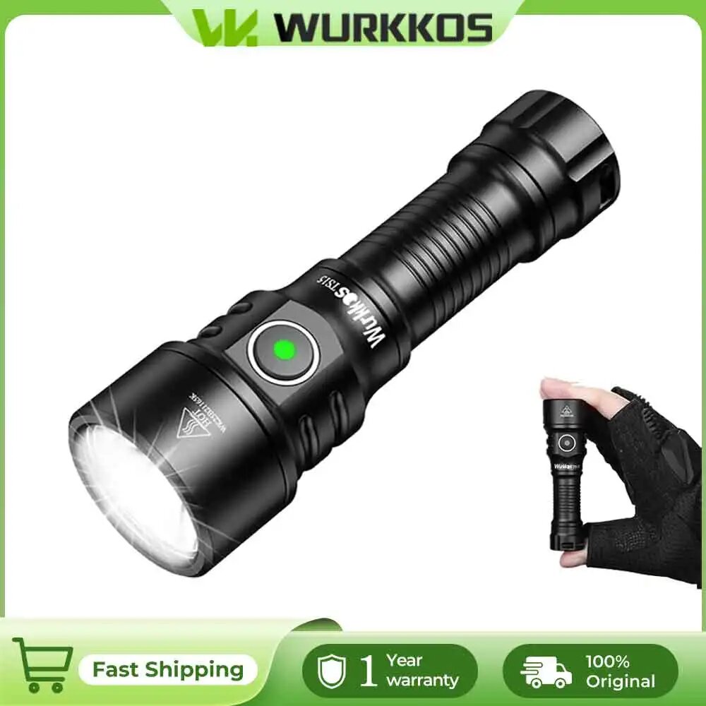 Wurkkos TS15 мини-фонарик 900lm