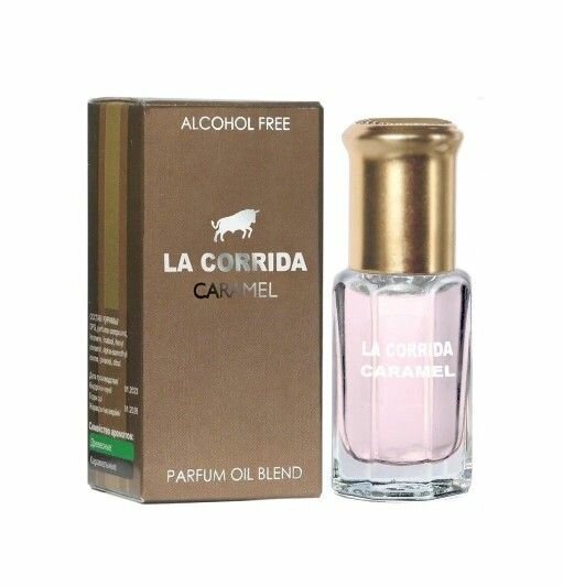 Масло парфюмированное Kiss Me 76 La Corrida CARAMEL 6ml (аромат Elixir) для женщин