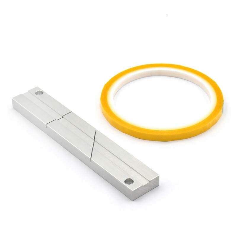 Алюминиевый соединительный блок для студийного ремонта ленты, Зеленый