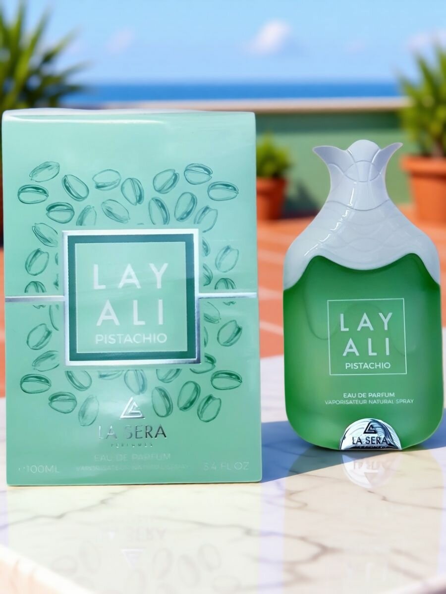 PHISTACHIO LA SERA Layali Парфюмированная аода 100мл с ароматом фисташки