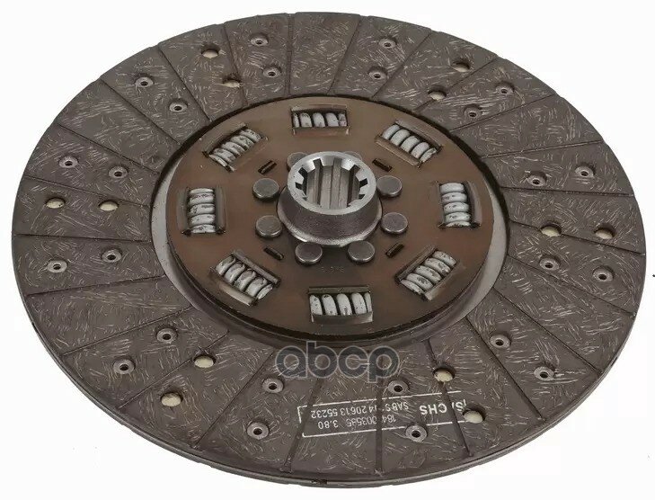 Диск сцепления MERCEDES 814D,914D,1114, BM674, BM675, LK, LN2 d=310 (WGSZ 28х35-10N) SACHS Sachs арт. 1878007216