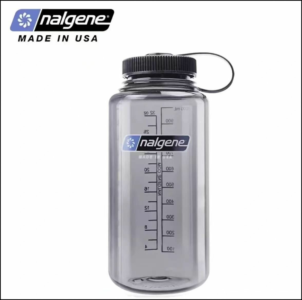 Спортивный чайник Nalgene на 1000 мл, бестселлер для активного отдыха с увеличенной емкостью