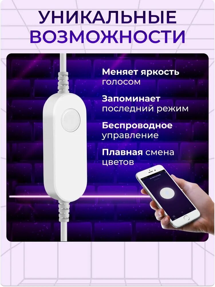 Умный контроллер Wi-FI для светодиодной ленты с Алисой/ Диммер для одноцветной ленты от Tuya Smart