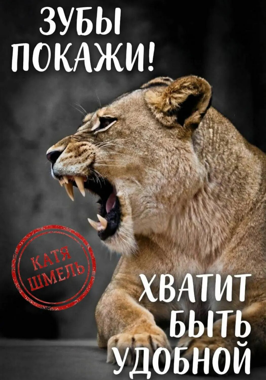 Зубы покажи! Хватит быть удобной [Цифровая книга]