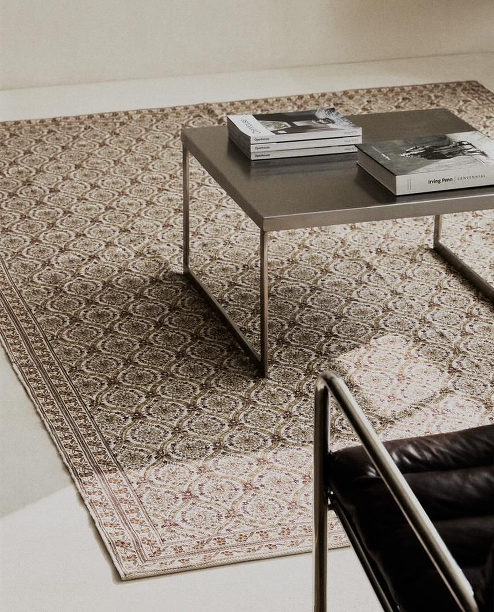 Ковер ZARA HOME 2328/029/681 - хлопковый, с узором "пейсли", 60 x 120 см