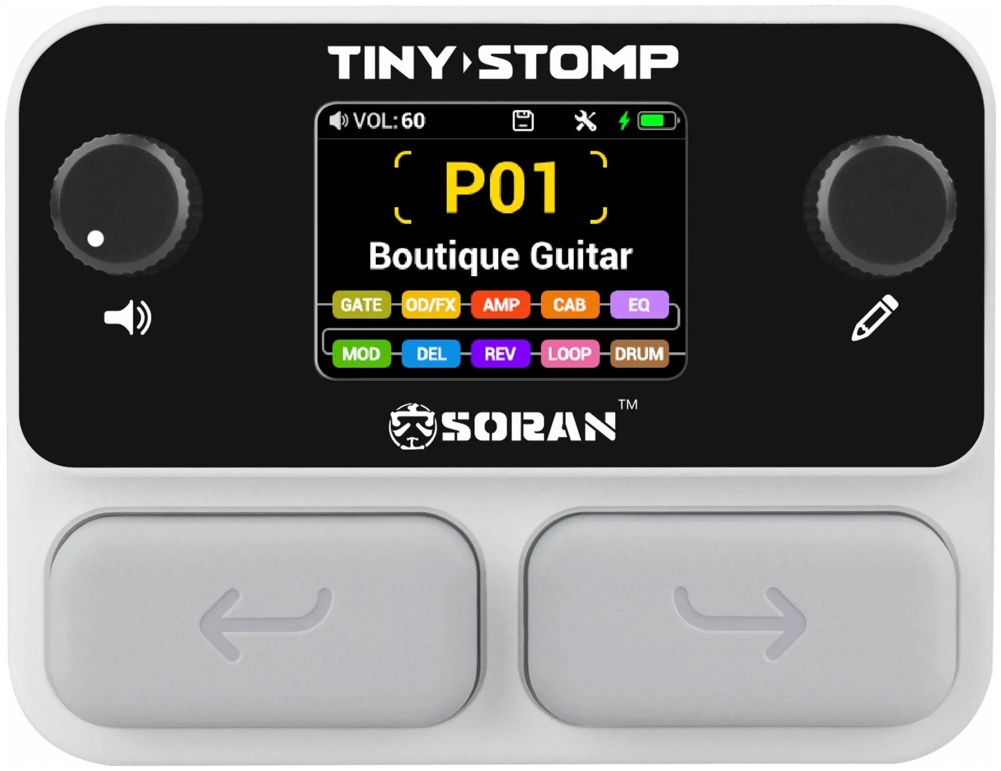Процессор эффектов для электрогитары SORAN JME-03A Tiny Stomp