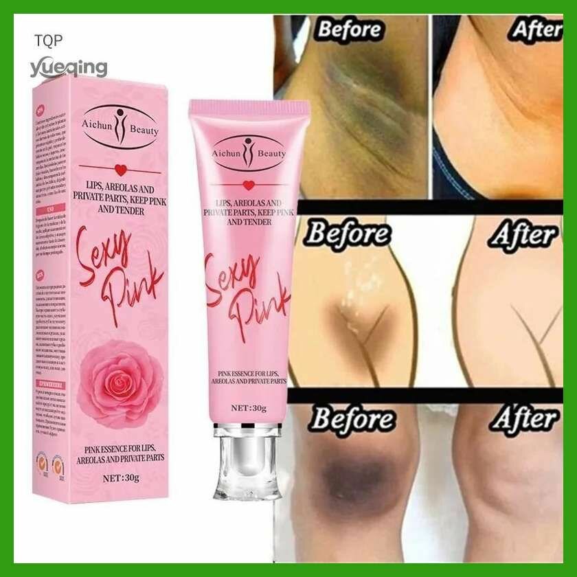 30 г отбеливающего крема с экстрактом карри глубоко и быстро удаляет меланин в интимных местах, отбеливает улучшает состояние кожи