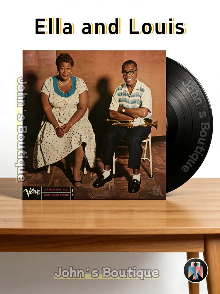 Ella Fitzgerald Louis Armstrong Ella and Louis LP Виниловая Пластинка 12 Дюймов