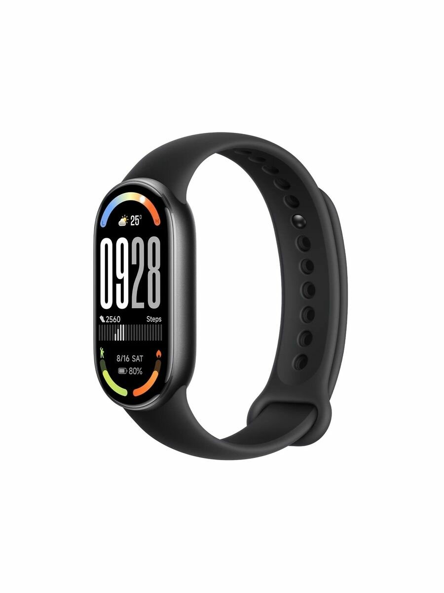 Фитнес-браслет Xiaomi Smart Band 10 / AMOLED / 5 АТМ / полуночный чёрный