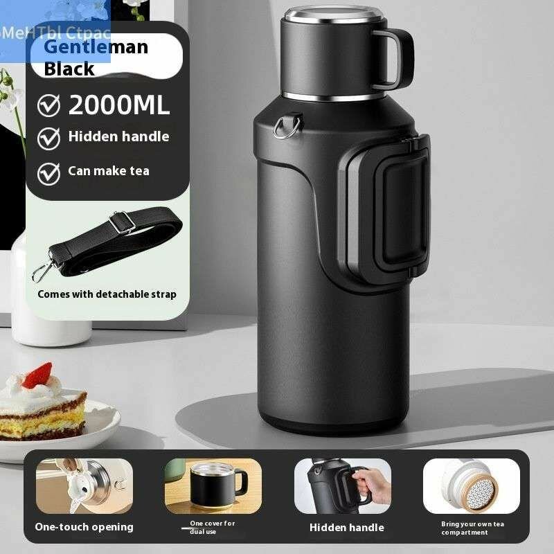 Термос для чая 2 литра металлический.